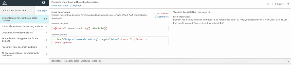 An A11y Testing Tool Primer | Jennifer Wadella